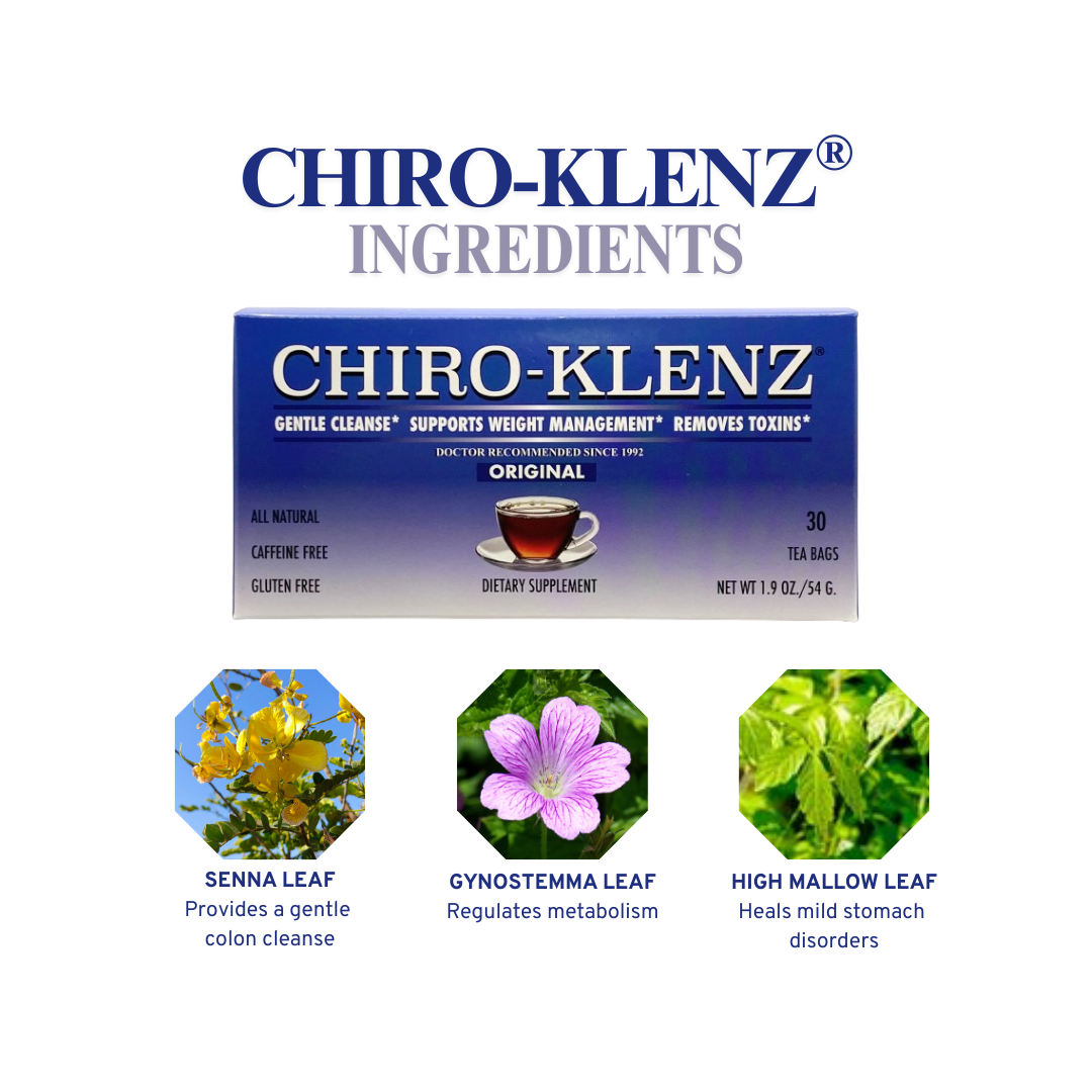Chiro-Klenz® Tea Orginal - Colon Detox Diet Tea - Edom Laboratrories ...