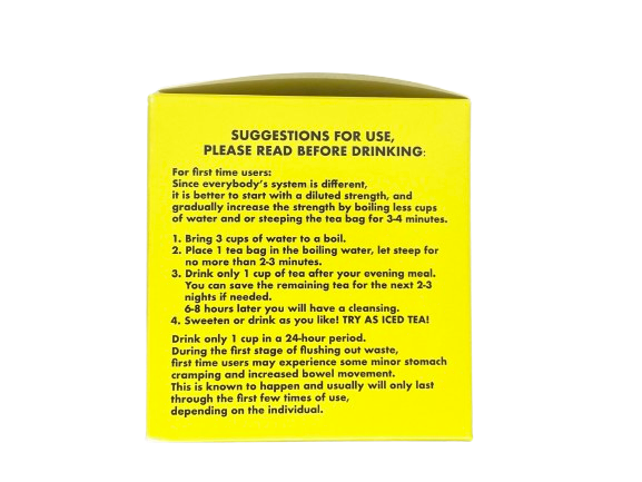 Chiro-Klenz® Tea Lemon - colon detox diet tea - edom laboratrories ...