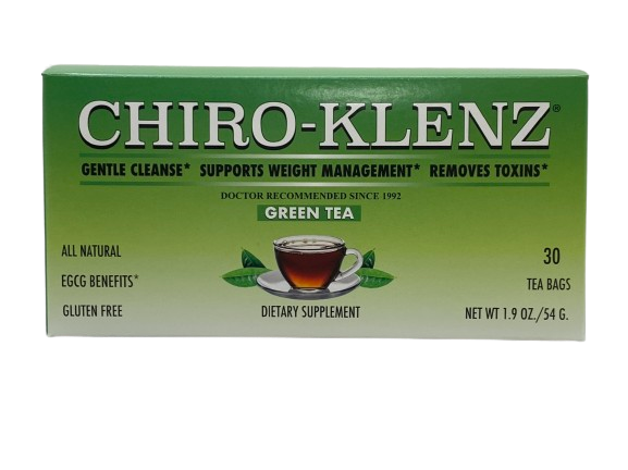 Chiro-Klenz® and Green Tea - colon detox diet tea - edom laboratrories ...