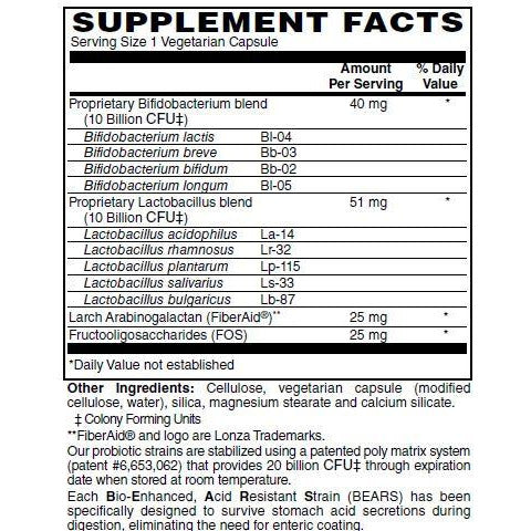 20 Billion Probiotic – Digestive, Immune & Gut Health Support – Edom ...